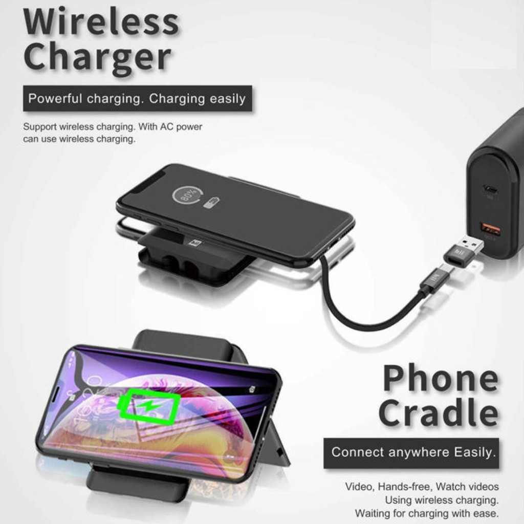 Jual Kabel Data Set All in One plus Wireless Charging Multicable Box ...