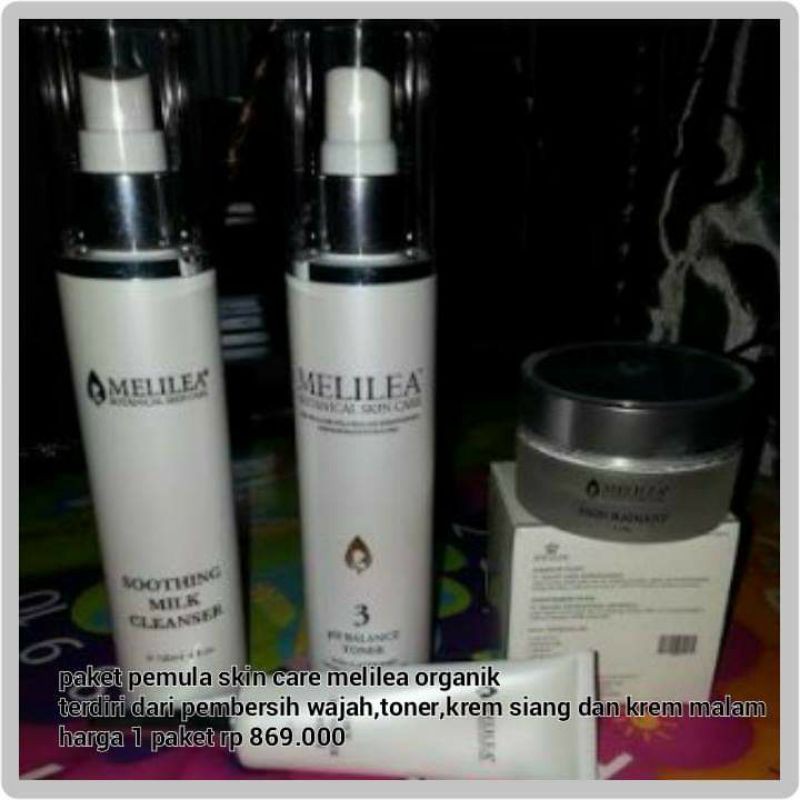 Jual PAKET SKIN CARE PEMULA(melilea skin care) | Shopee Indonesia