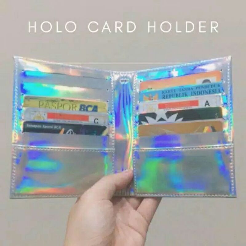 Jual dompet card horder(silver) | Shopee Indonesia