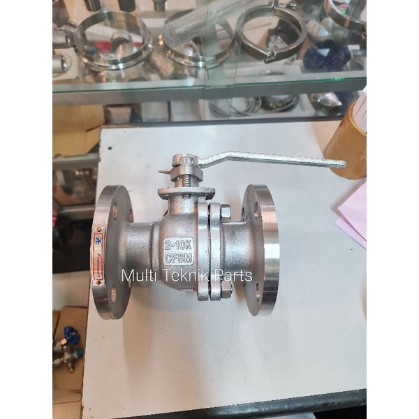 Jual Ball Valve / Stop Kran Stainless 316 / CF8M Jis 10k 2" inch DN50 | Shopee Indonesia