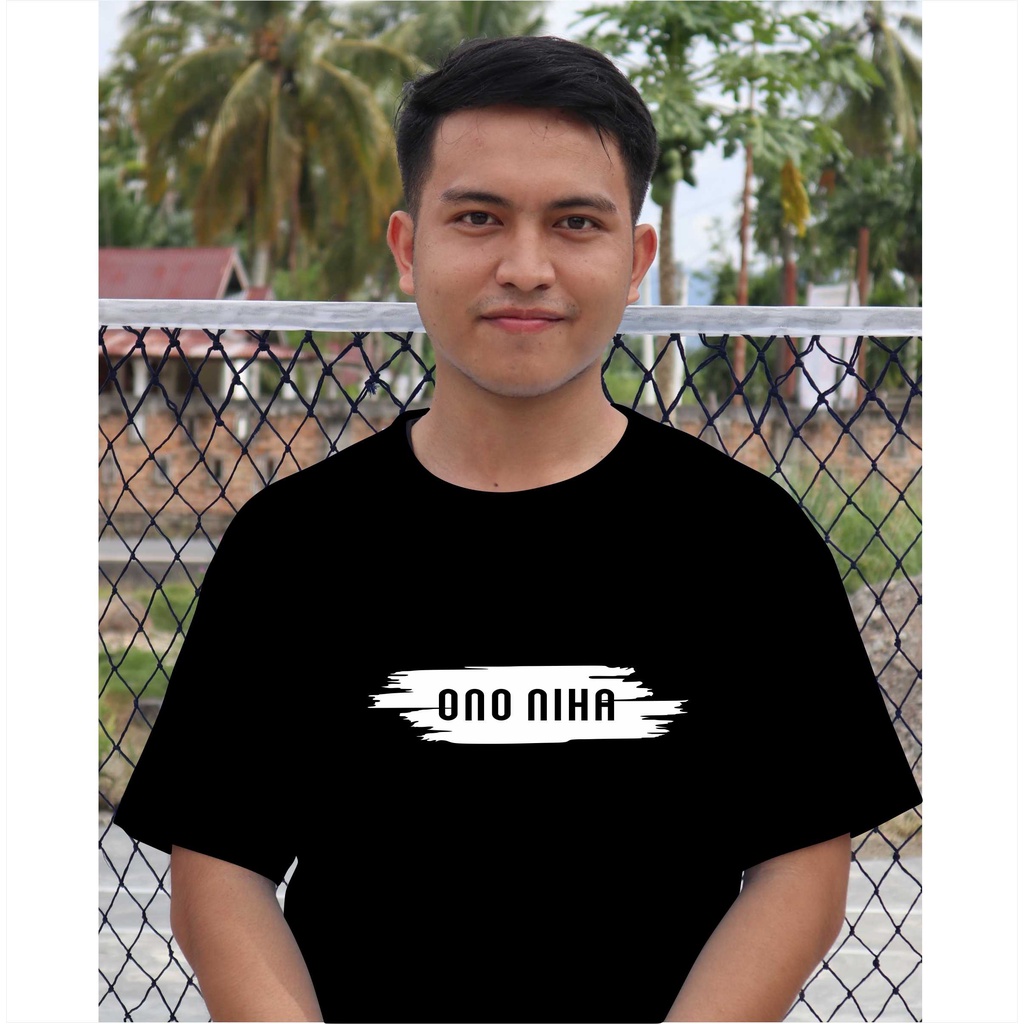 Jual [[BANUADA STORE]] KAOS NIAS DESAIN "ONO NIHA" | Shopee Indonesia