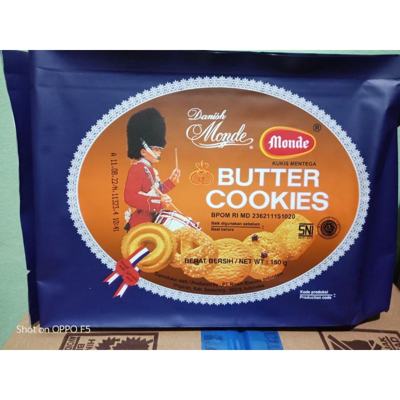 Jual Monde Butter Cookies 150gr | Shopee Indonesia