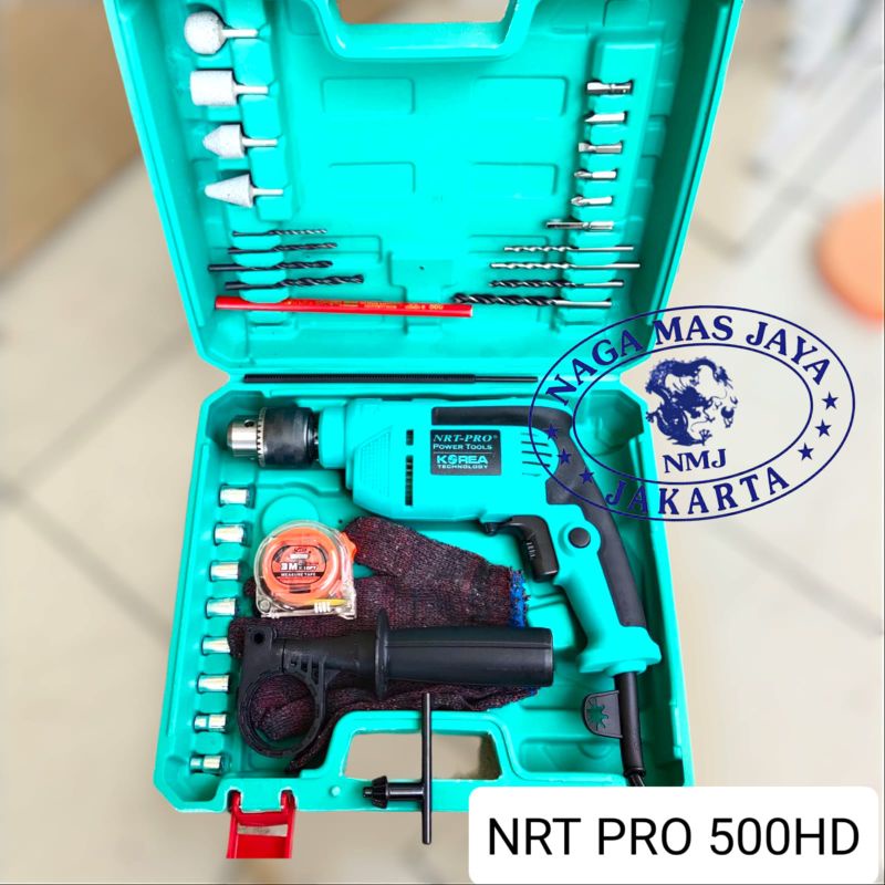 Jual MESIN BOR TANGAN BETON TEMBOK NRT PRO 500HD / BOR TANGAN NRT PRO ...