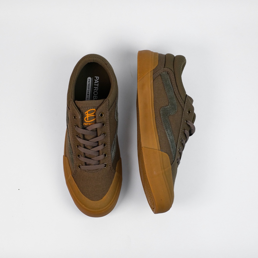 Jual SEPATU PATROBAS CLOUD LOW OLIVE GUM ( SIZE 35 - 45 ) - Sneakers ...