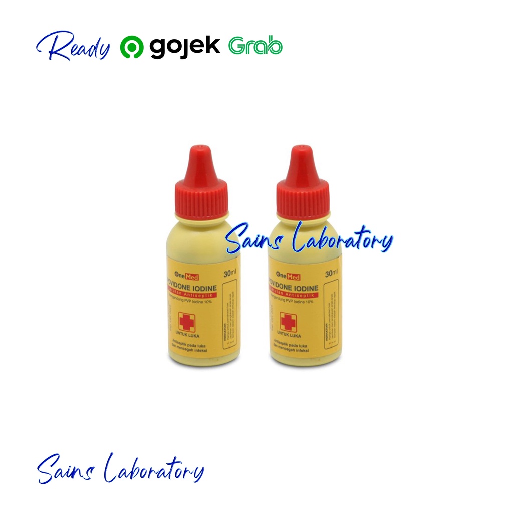 Jual Povidone Antiseptik Betadine Pembersih Luka Obat Merah 30 ml ...