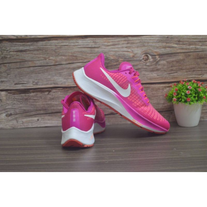 Jual Sepatu Nike Air Zoom Pegasus 37 Pink White | Shopee Indonesia