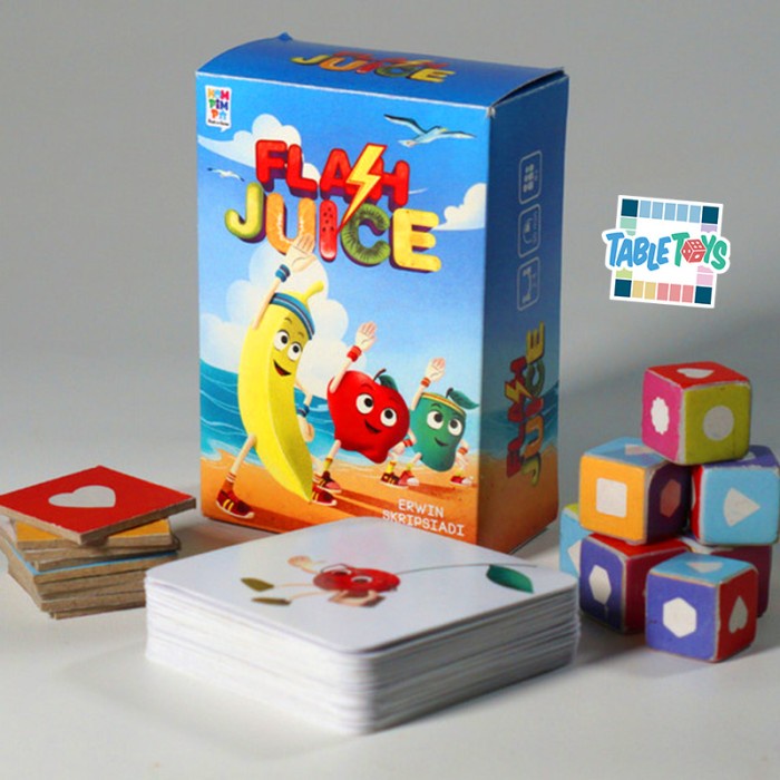 Jual Flash Juice Card Game (Mengenal Warna & Nama Buah untuk Anak ...