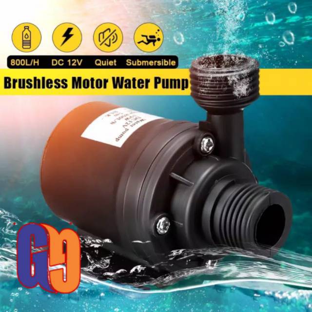 Jual Pompa Air Celup 12v 800L/H DC R10 | Shopee Indonesia
