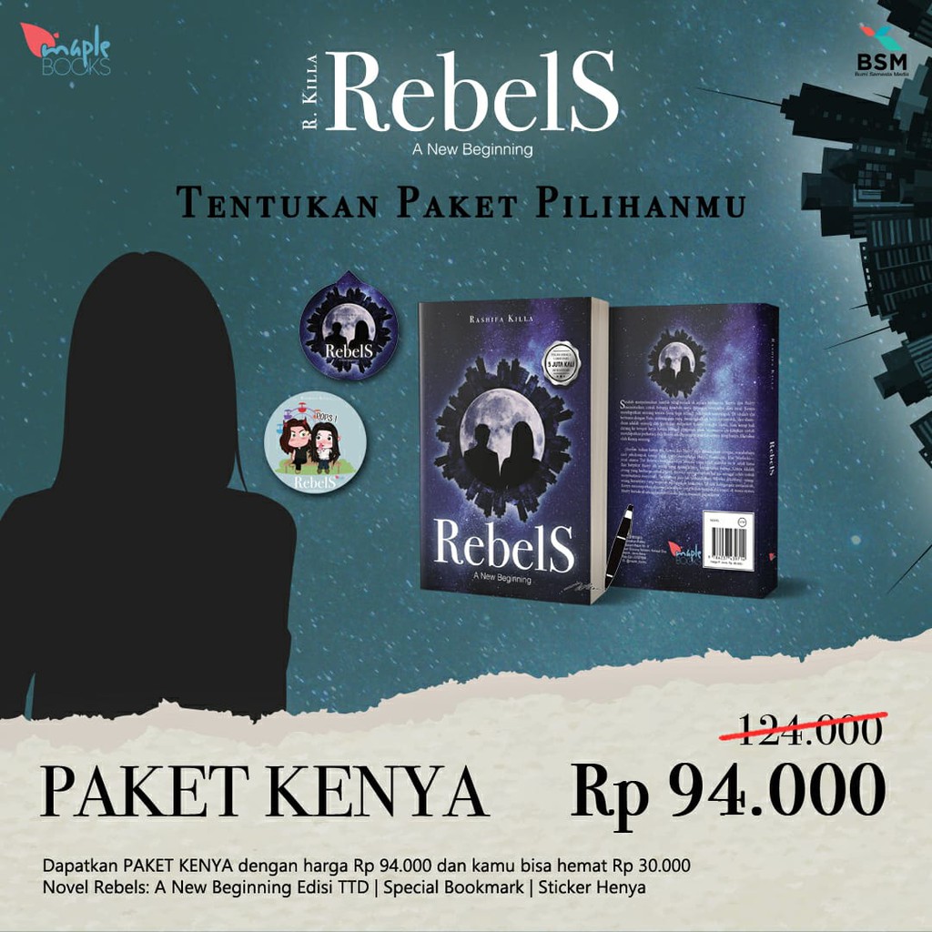 Jual Novel Rebels A New Beginning (Paket Kenya) | Shopee Indonesia