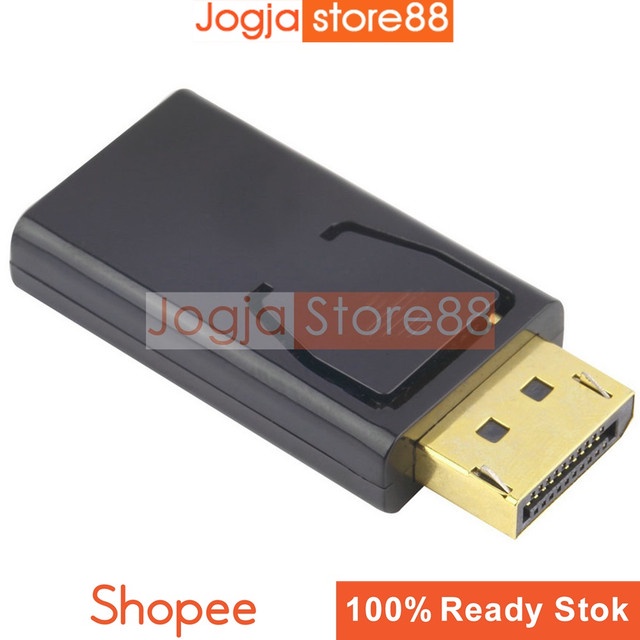 Jual Adapter Display Port Male to HDMI Female | Kecil dan Simple ...