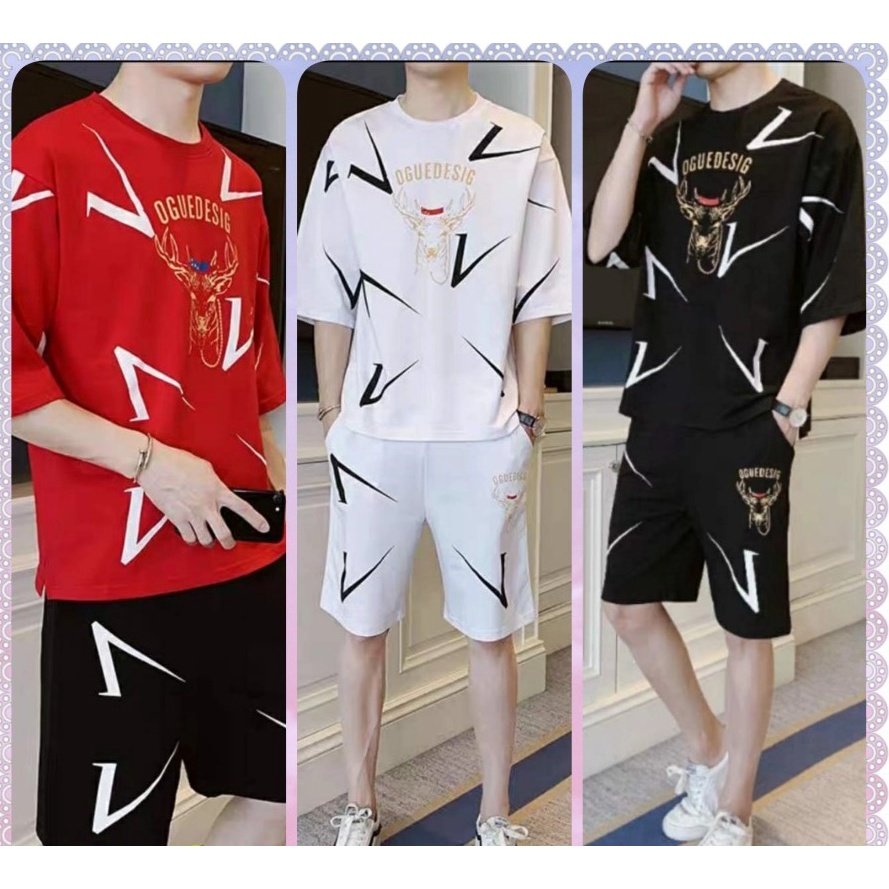 Jual Baju Setelan Outfit Pria Kekinian 1 Set Lengkap Keren Stelan Cowok ...