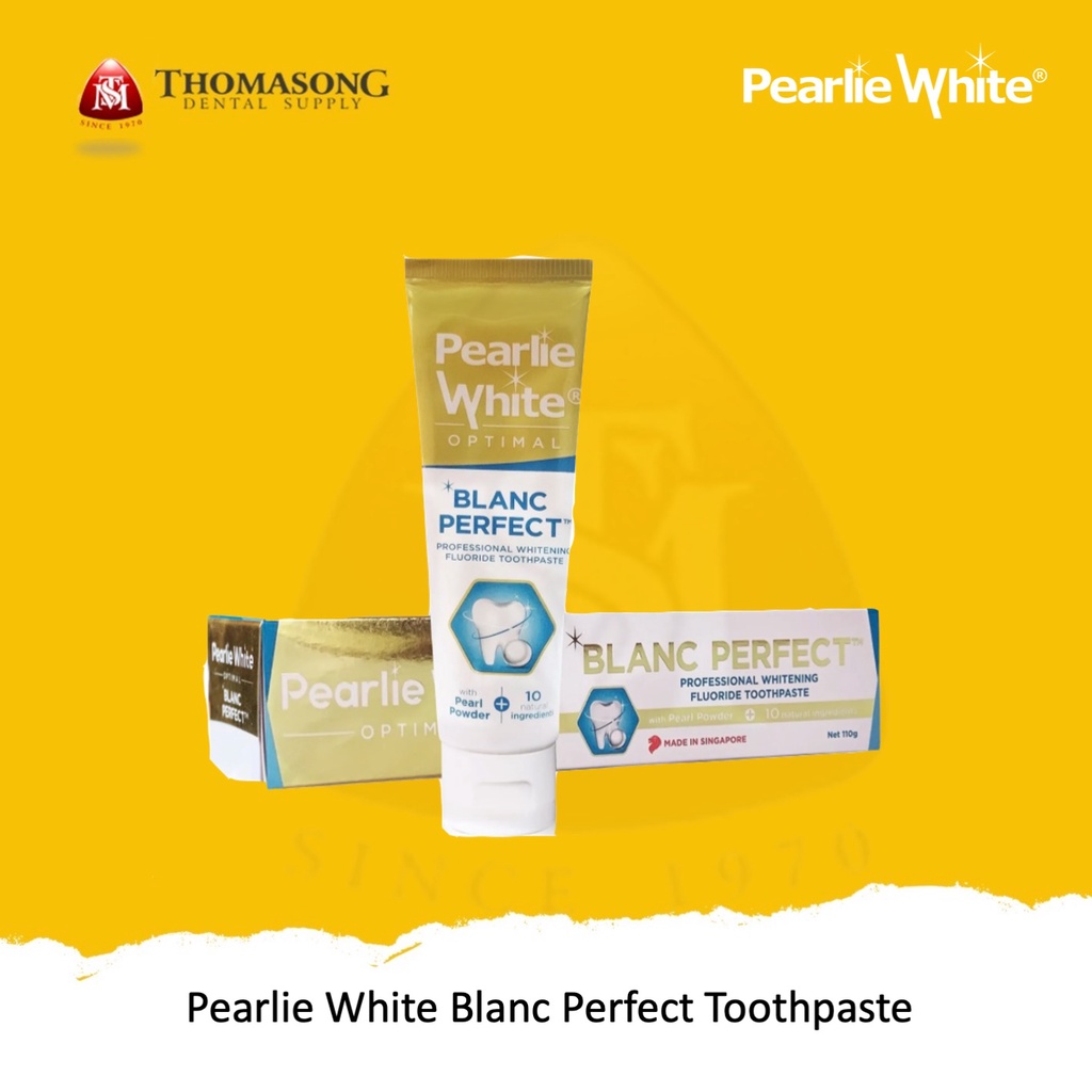 Jual Pearlie White Blanc Perfect Toothpaste Pasta Gigi Pemutih dengan ...