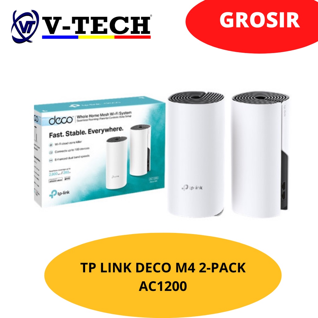 Jual TP LINK DECO M4 2-PACK AC1200 | Shopee Indonesia