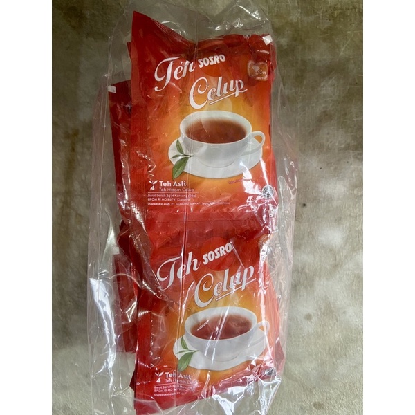 Jual Teh Celup SOSRO sachet / PAK / 20 sachet | Shopee Indonesia