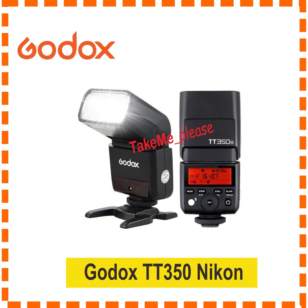 Jual Godox Speedlite TT 350 / TT-350 for NIKON | Shopee Indonesia