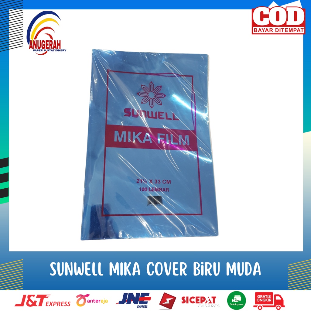 Jual SUNWELL MIKA COVER JILID BIRU MUDA (PAK) | Shopee Indonesia