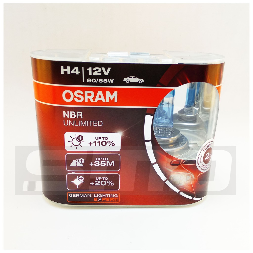 Jual Lampu OSRAM NIGHT BREAKER NBR H4 60/55W Super Terang | Shopee ...