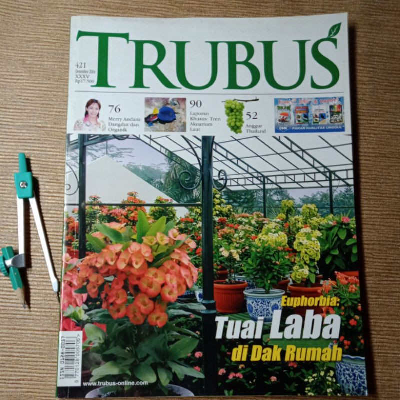 Jual Majalah Trubus edisi bisnis Euphorbia | Shopee Indonesia
