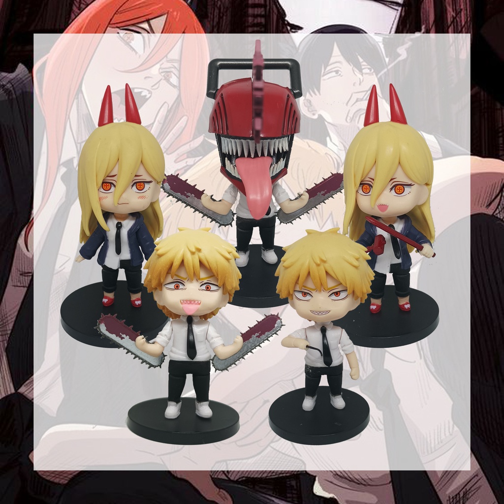 Jual Action Figure Chainsaw Man "Denji, Power" - areaanime | Shopee ...