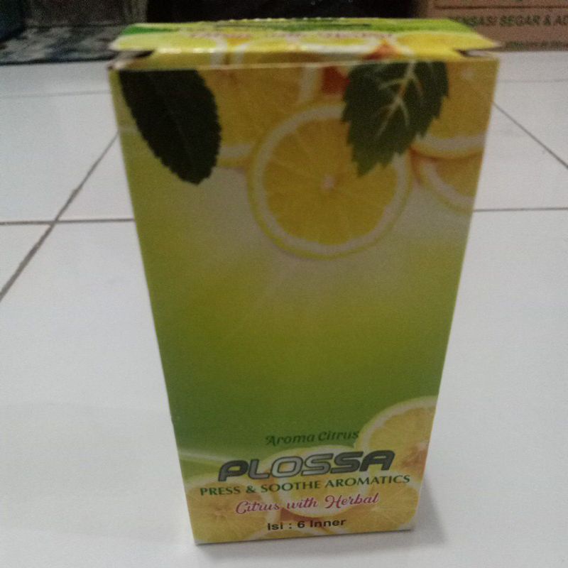 Jual plossa Citrus box isi 6 pcs 10mli | Shopee Indonesia