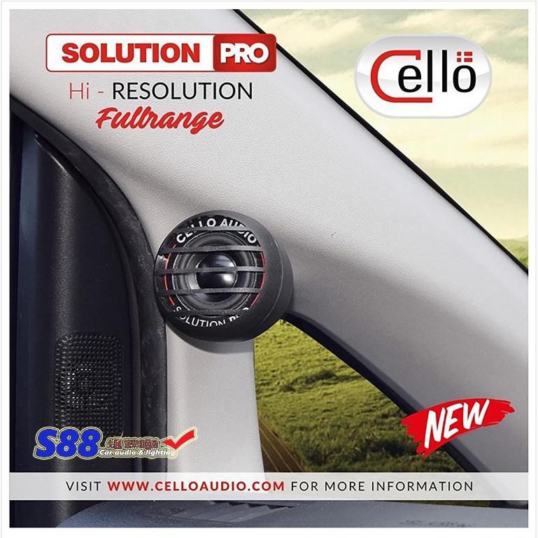 Jual Cello Solution Pro Hi-Res Fullrange Speaker | Shopee Indonesia