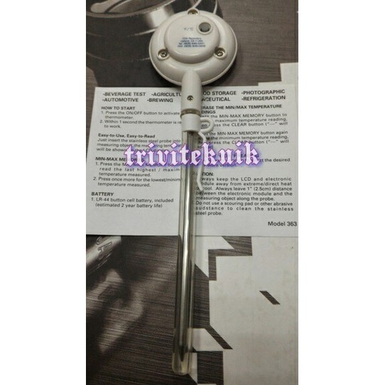 Jual thermometer stick,thermometer tusuk,tancap | Shopee Indonesia