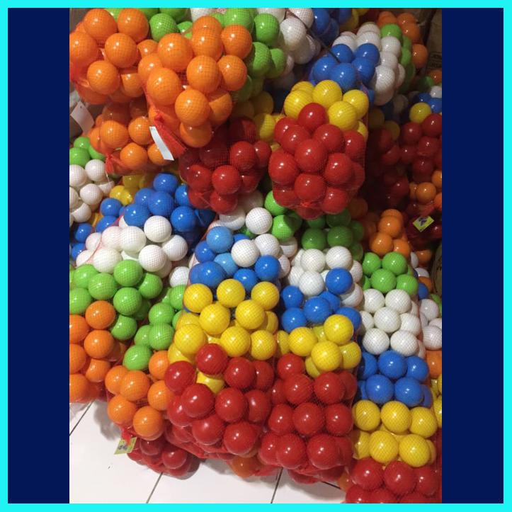 Jual MAINAN BOLA PLASTIK BPA FREE / MANDI BOLA (100 PCS) | Shopee Indonesia
