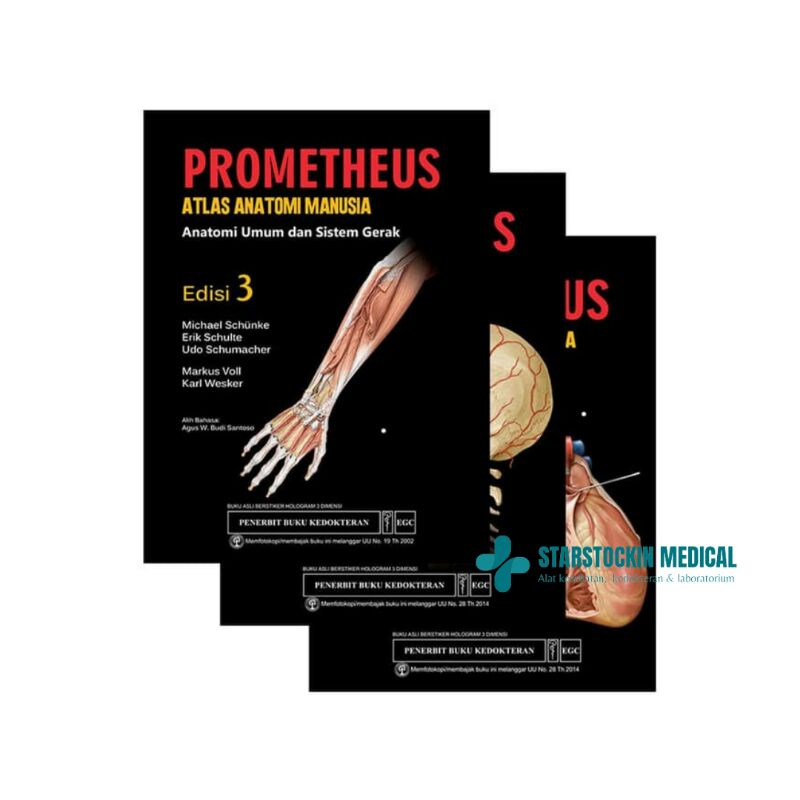 Jual Prometheus Atlas Anatomi Manusia Edisi 3 Jilid 1 2 3 Set - EGC ...