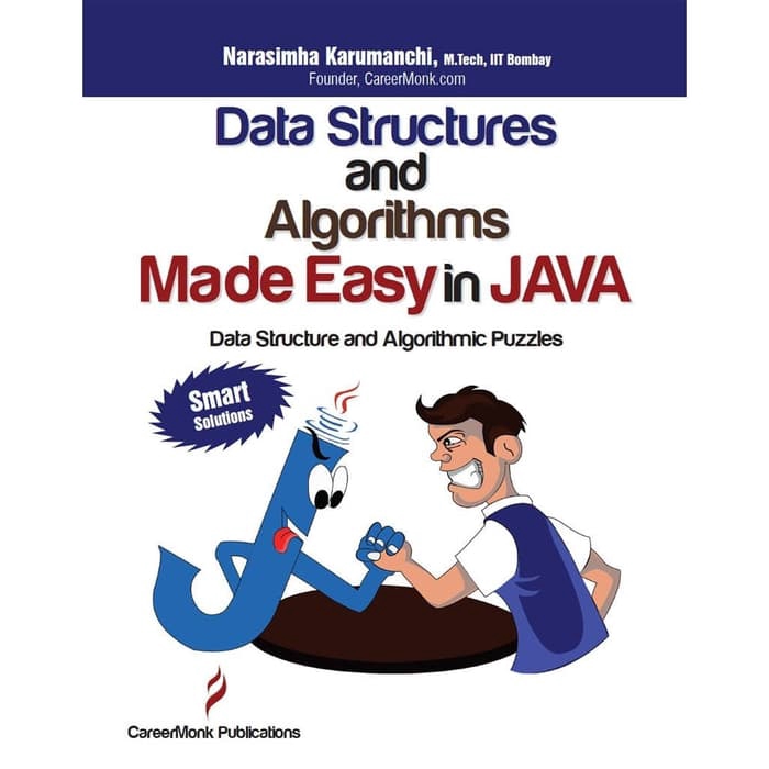 Jual Buku Narasimha Karumanchi - Data Structures and Algorithms Made Easy in jav | Shopee Indonesia
