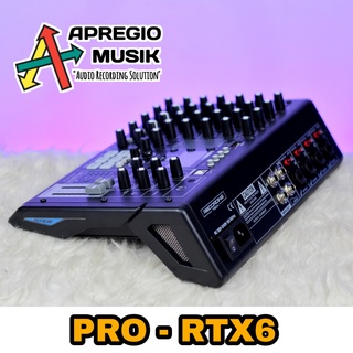 Jual Recording Tech PRO RTX6 RT X6 USB Mixer with PAD Effect | Shopee ...