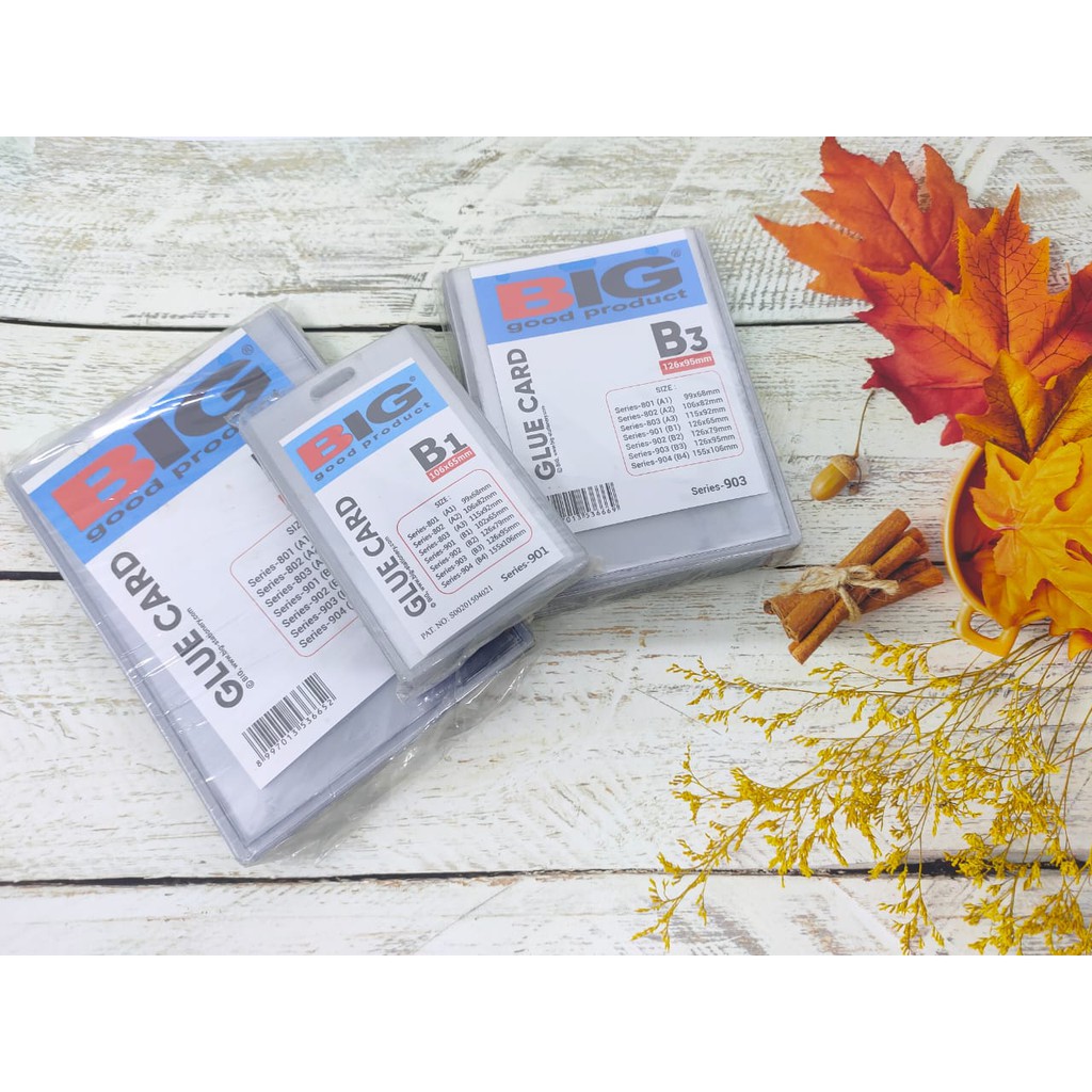 Jual ID Card Mika B1 B2 B3 B4 A1 A2 A3/Name Tag / Glue Card / Card Holder / TOP LOADER | Shopee ...