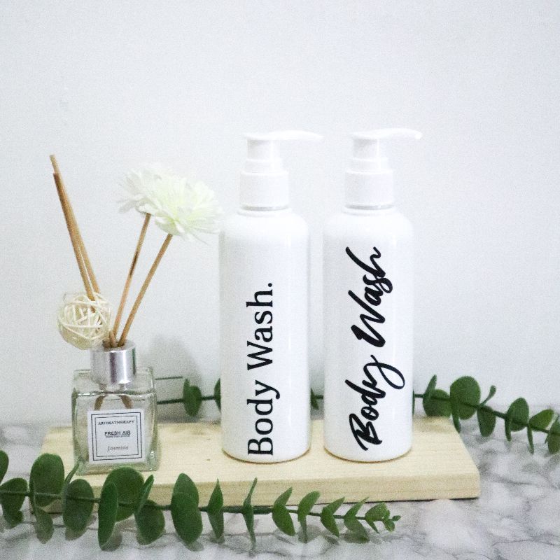 Jual WHITE SERIES /BOTOL REFILL SABUN/SAMPO/PUMP/DISPENSER SABUN ...