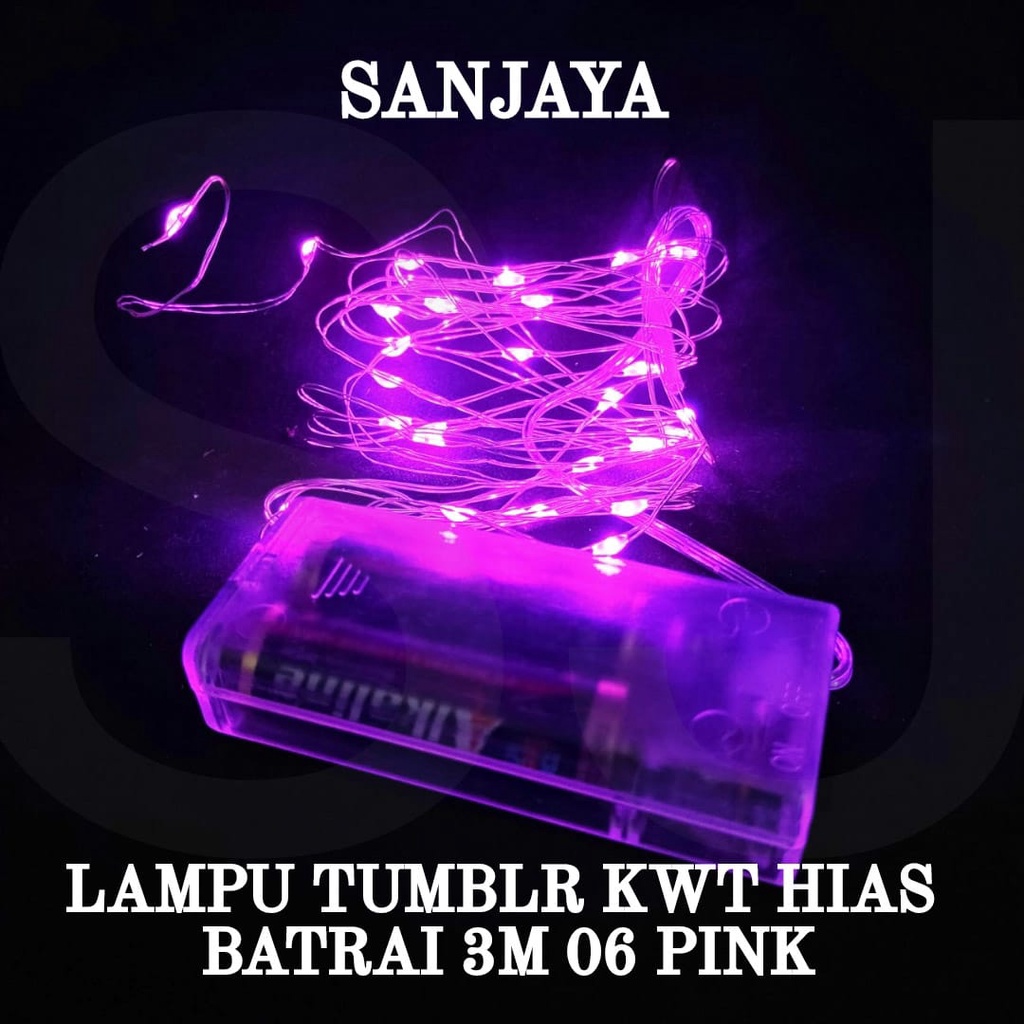 Jual Lampu Tumblr / Lampu Led Warna / Lampu Led Baterai / Lampu Kawat ...