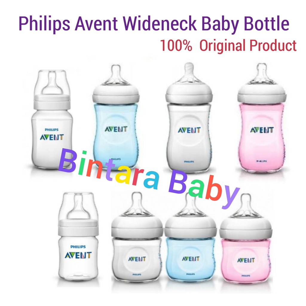 Jual ORIGINAL Botol Susu Avent Natural / Classic+ Wide neck Philips ...