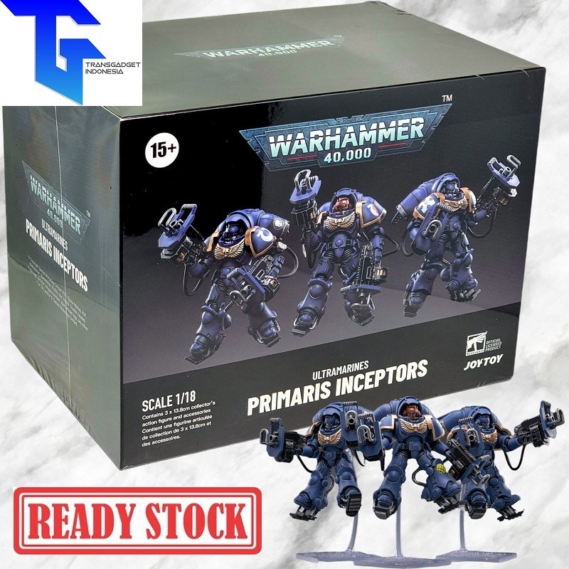 Jual JOYTOY 1/18 Scale Warhammer 40K Ultramarines Primaris Inceptors ...