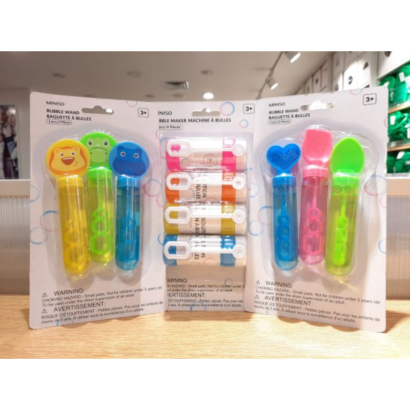 Jual 3tipe MINISO BUBBLE WAND | Shopee Indonesia
