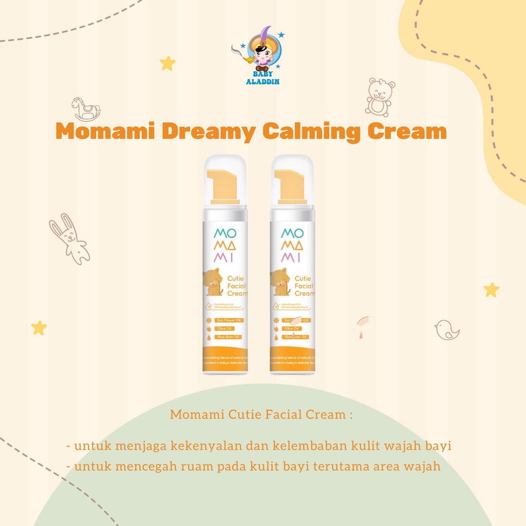 Jual Momami Baby Cutie Facial Cream - Lotion & Cream Bayi (50 gr ...