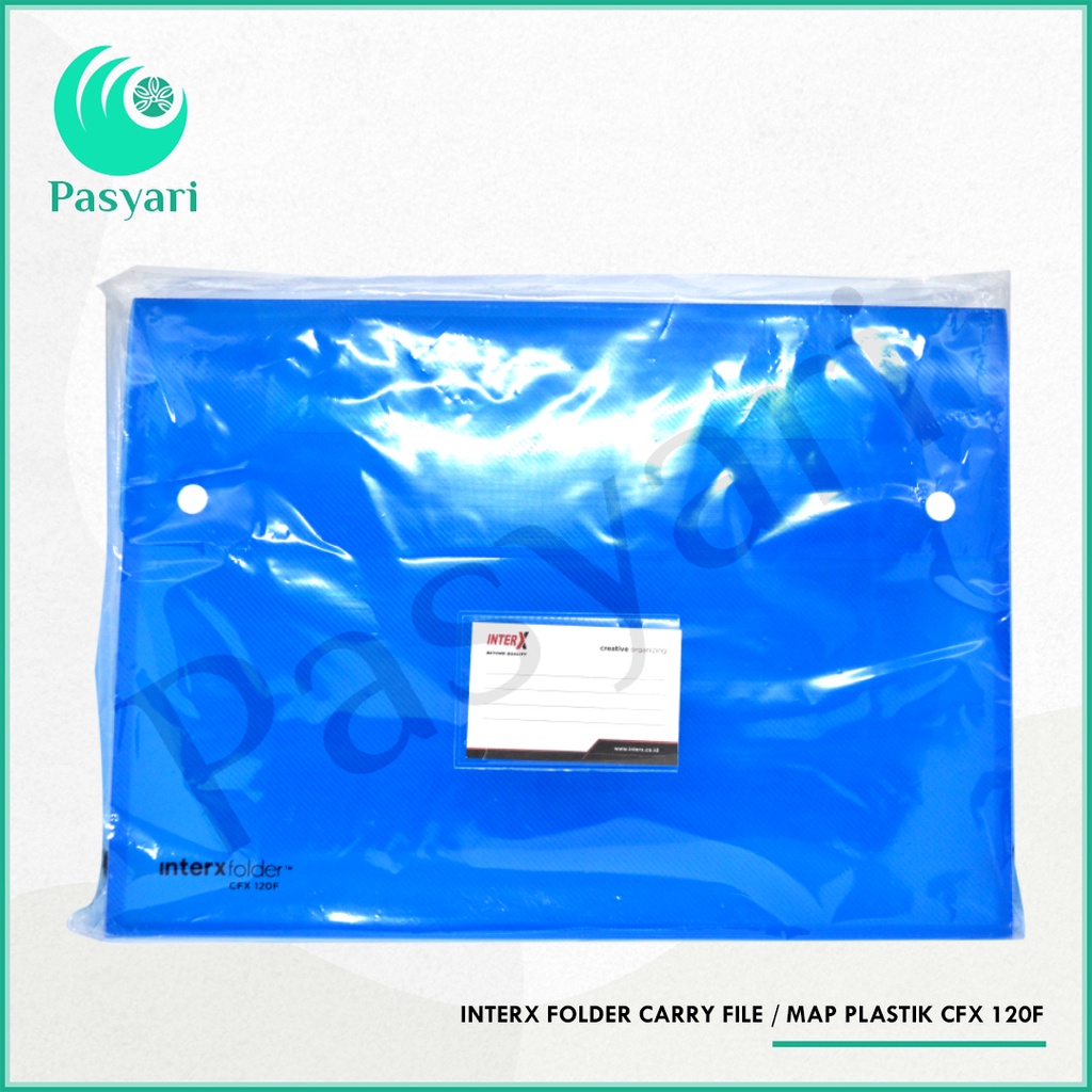 Jual InterX folder Carry File 2 cm Map Plastik CFX 120F | Shopee Indonesia