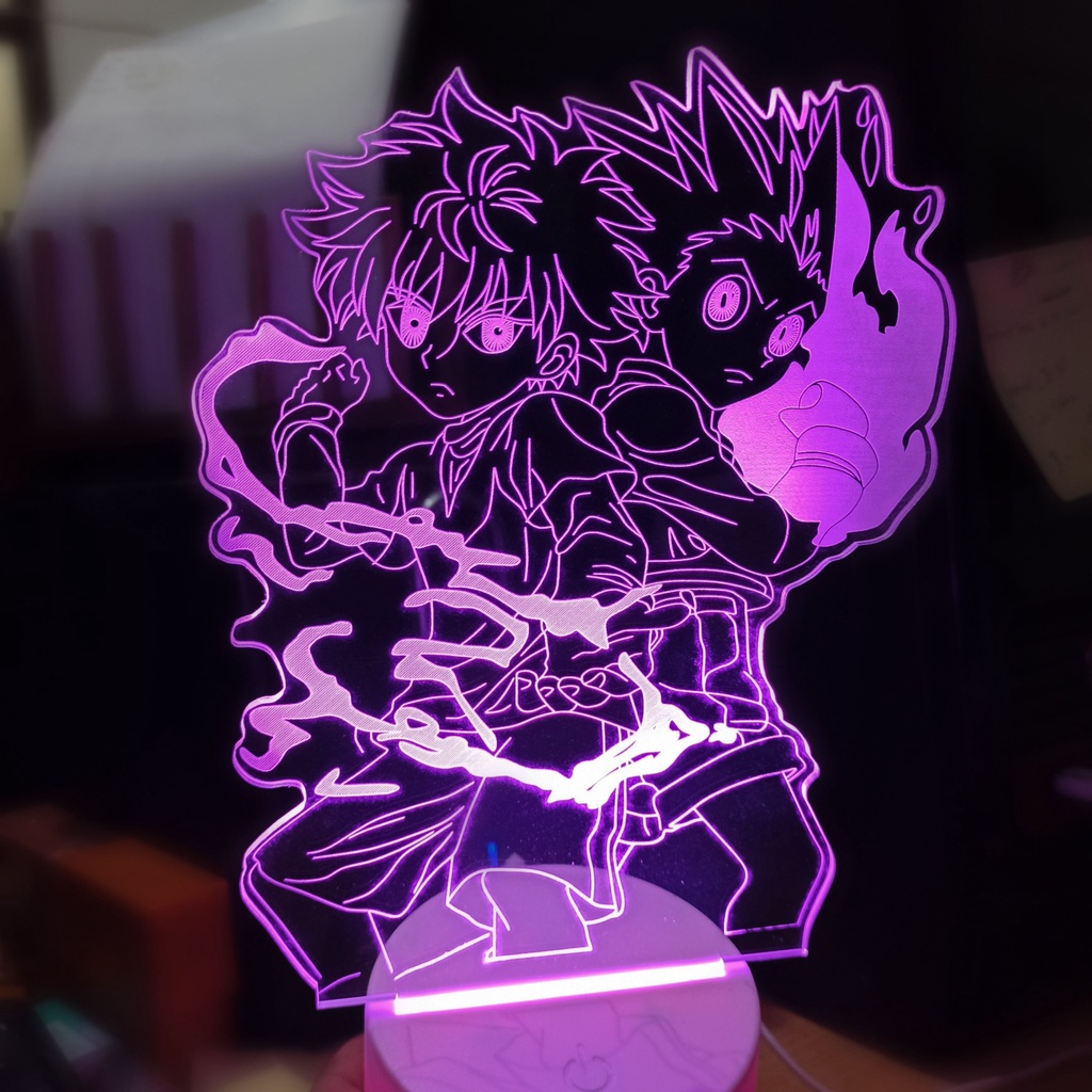 Jual Killua Hunter x Hunter LAMPU LED PURINSU ANIME LIGHT MOOD HIAS ...