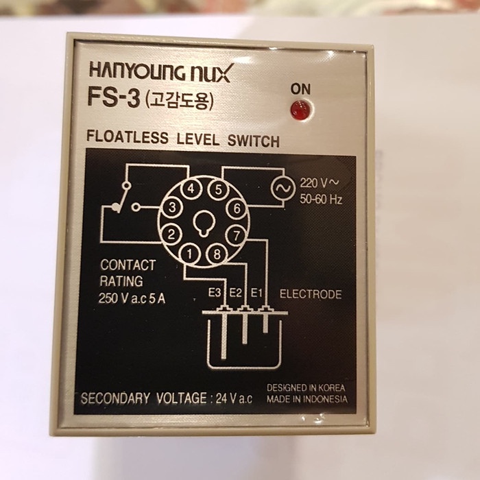 Jual FLOATLESS LEVEL SWITCH HANYOUNG FS-3A / FS3A | Shopee Indonesia