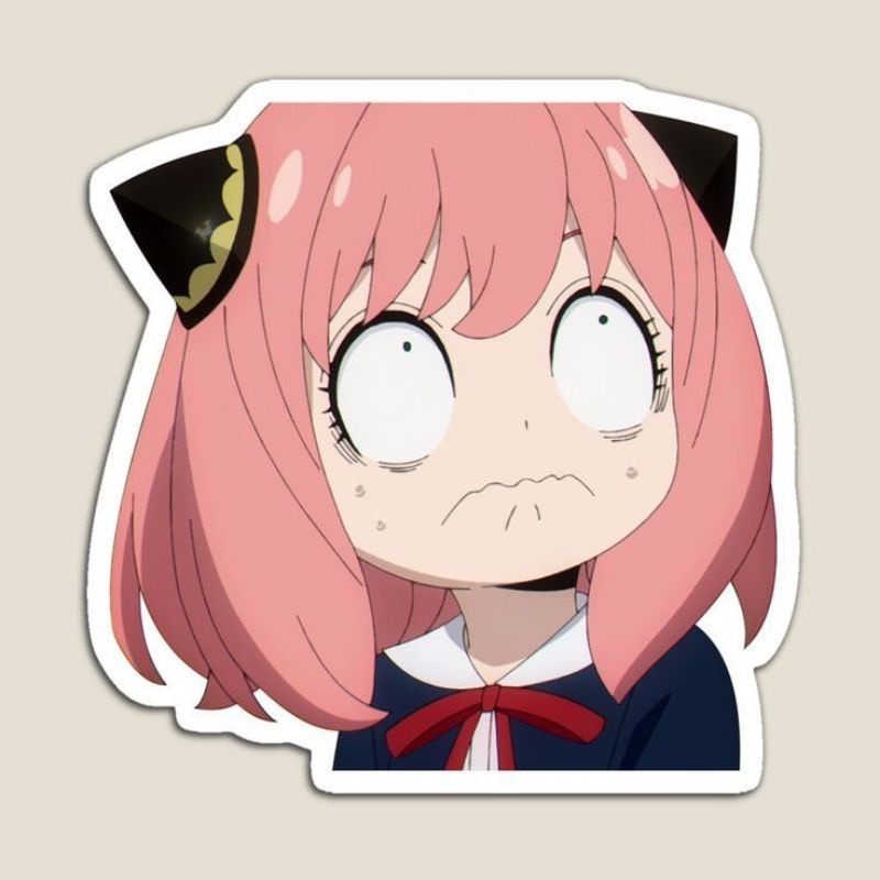 Jual SPY X FAMILY STICKER CHIBI KARAKTER ANYA FORGER | Shopee Indonesia