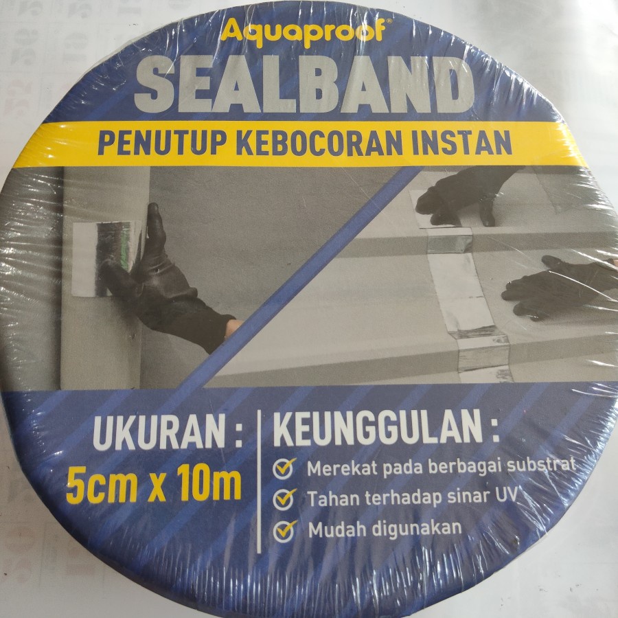 Jual Sealband lakban anti bocor talang seng genteng asbes pipa AC 101 Seal harga per meter ...