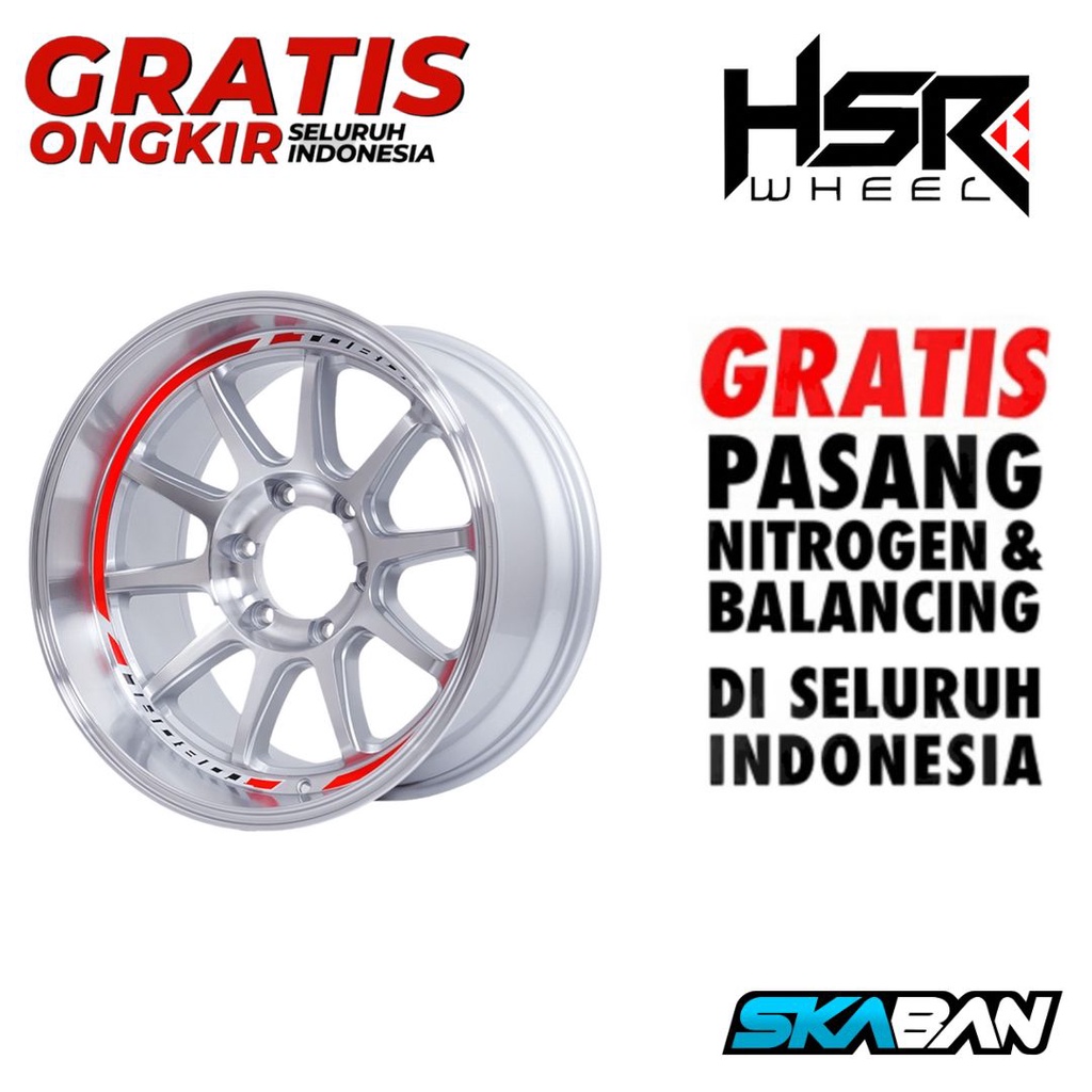 Jual VELG MOBIL RING 18 TOBOALI HSR R18X95 H6X139,7 ET0 SMFL | Shopee Indonesia