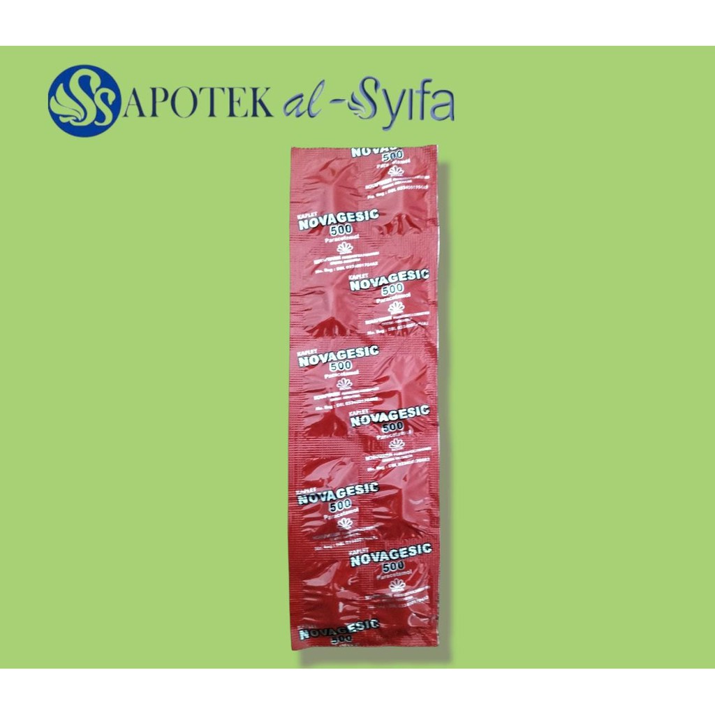 Jual Novagesic 500mg Tablet Demam dan Nyeri ( 1 box isi 100 tablet ...