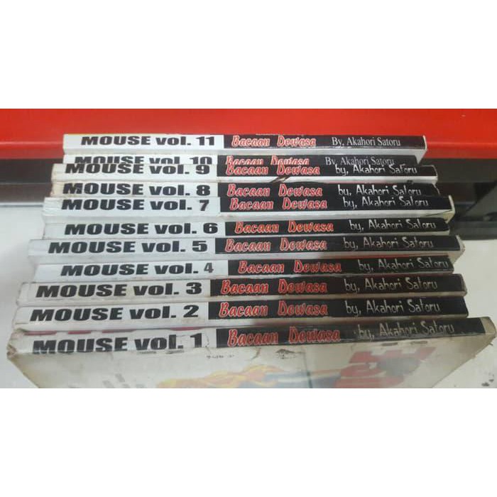 Jual komik/buku Komik dewasa mouse 1-12 - Akahori Satoru | Shopee Indonesia
