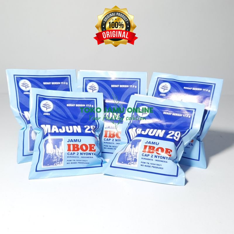 Jual Jamu Majun 29 Iboe - Memelihara Kesehatan (Isi 5 Sachet) | Shopee ...