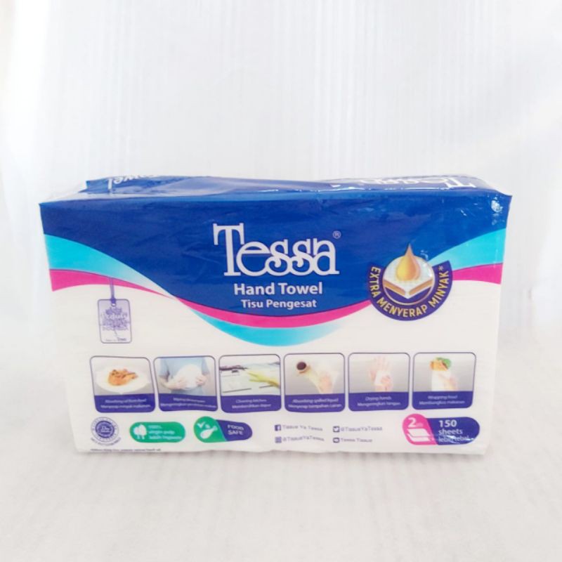 Jual Tessa Tissue Hand Towel / Tisu Pengesat / Kitchen Towel THSN-001 ...