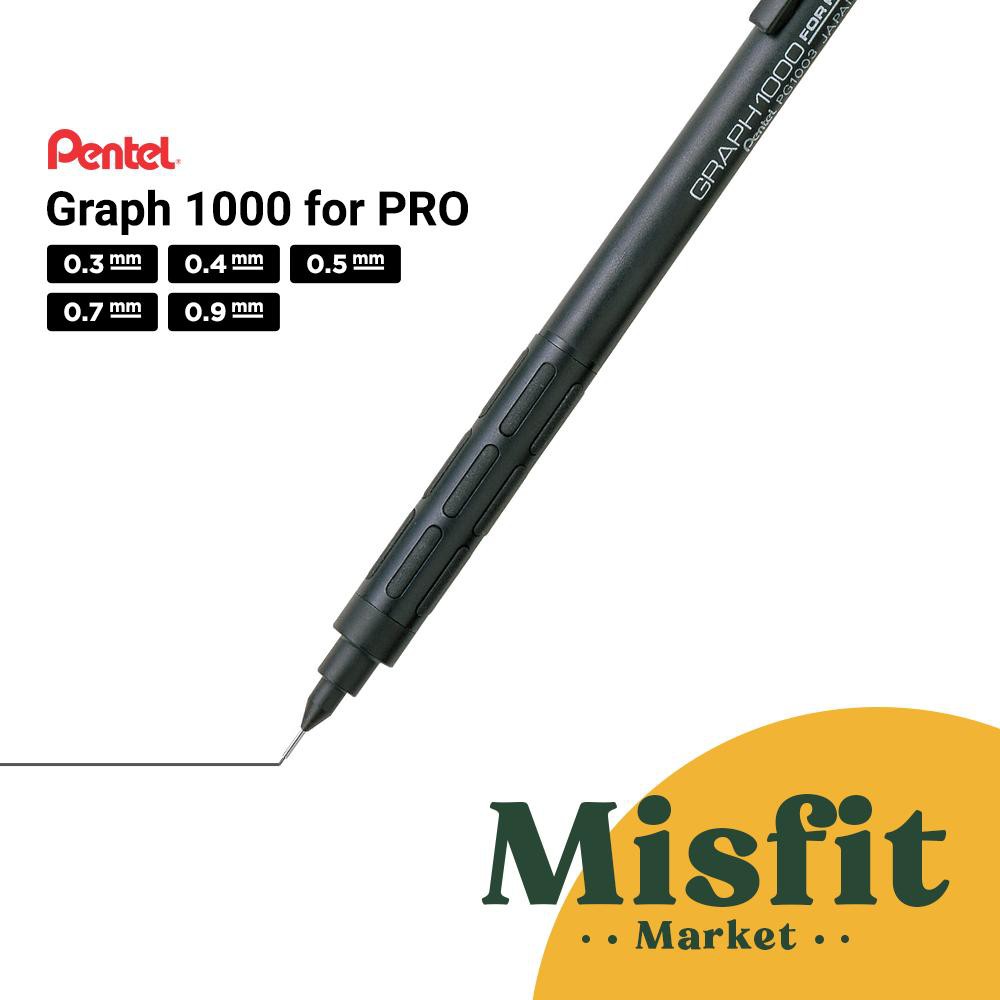 Jual Pentel Graph 1000 for PRO Mechanical Drafting Pencil Pensil ...
