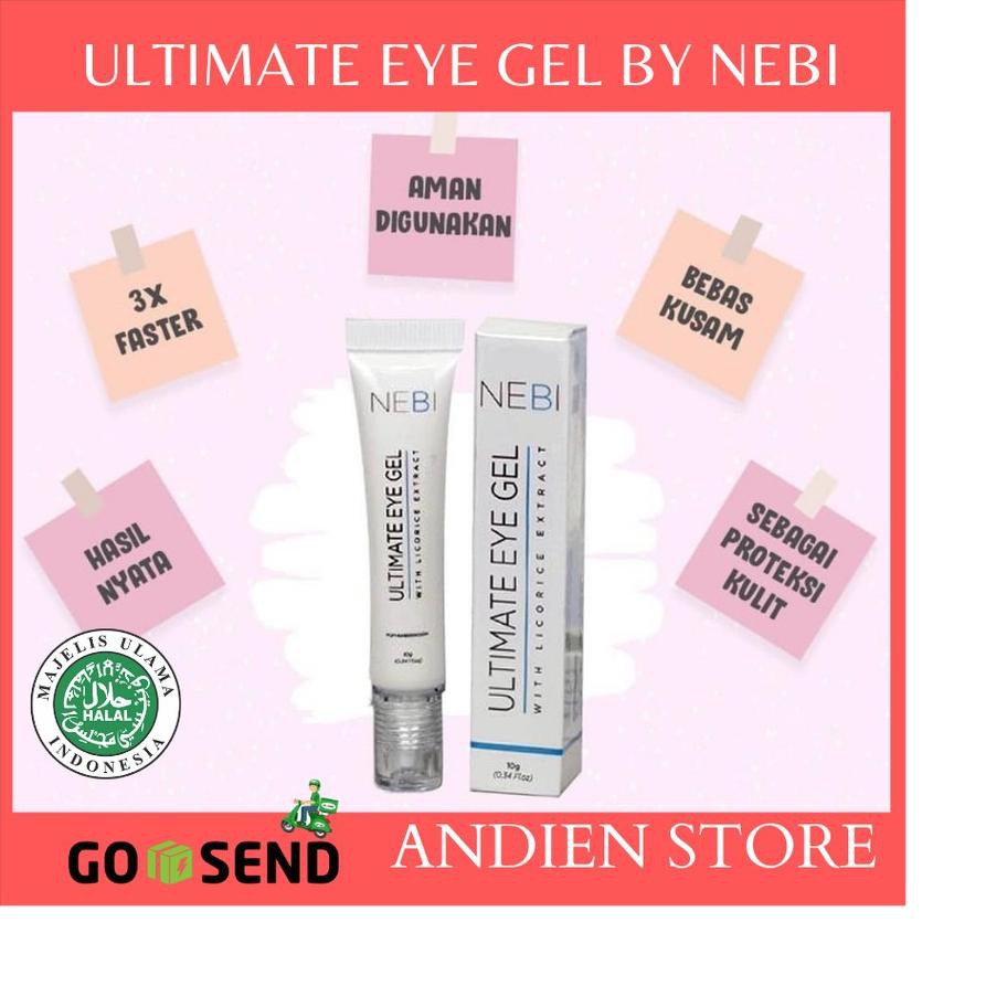 Jual Viral !! Ultimate Eye Gel By Nebi, Penghilang Kantung Mata ...