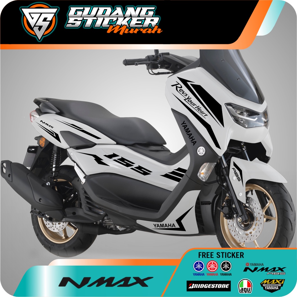 Jual STRIPING CUTTING YAMAHA NMAX BARU STICKER NMAX NEW LIS STIKER ...